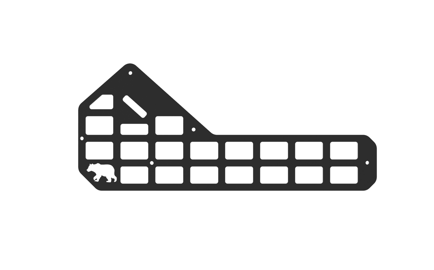 2nd/3rd Gen Tacoma - Center Console Molle Panel Set – BaseCamp Provisions
