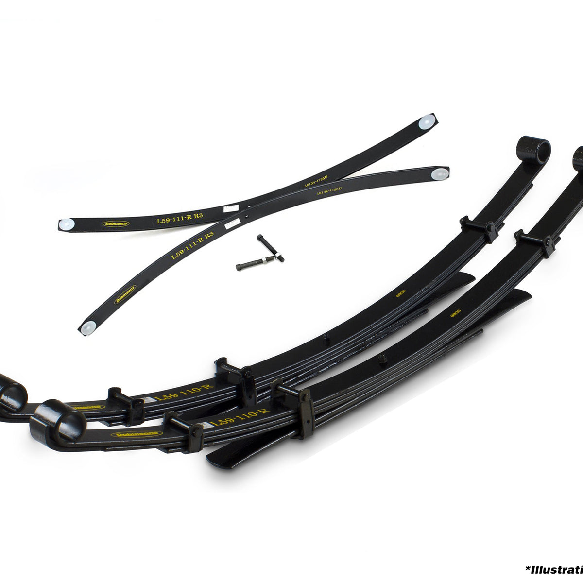 DOBINSONS REAR LEAF SPRING w/ ADD A LEAF KIT - TOY-029-R-AAL – BaseCamp ...